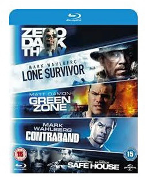 ZERO DARK THIRTY, Lone Survivor, Green Zone, Contraband & Safe House ...