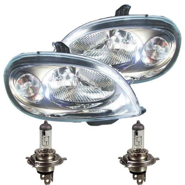 PHARE AVANT SET pour Citroen Saxo Année Fab. 09/99- >> H4 Phares Incl ...