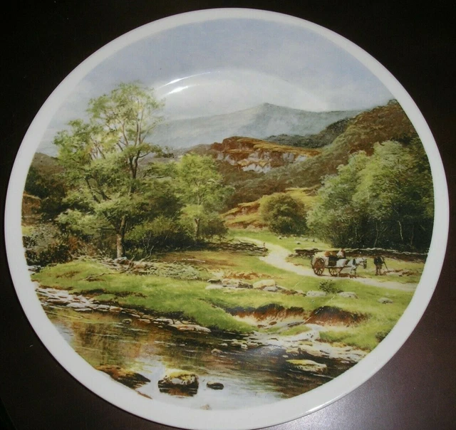 SANDRINGHAM COLLECTION HAND finished collectors plate designed by ...
