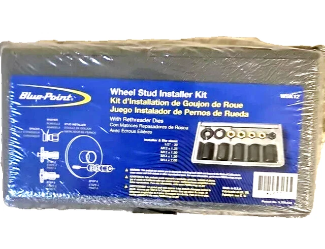 NEW BLUE-POINT BY Snap-on WSK12 Wheel Stud Installer Kit $179.41 ...