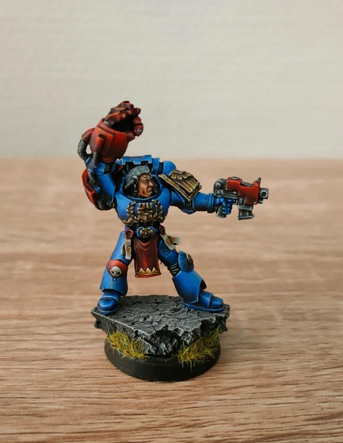 CAPTAIN CORTEZ / Warhammer 40k Metal / Crimson Fists / Very Well ...
