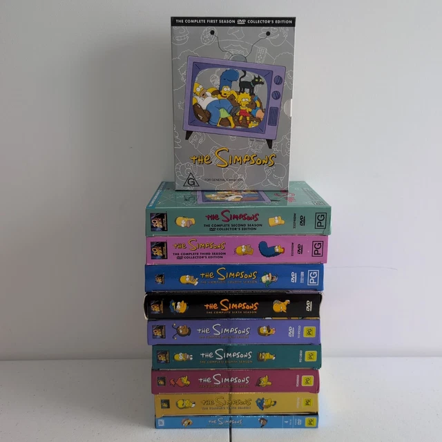THE SIMPSONS SEASONS 1 -4 6-11 Collectable Box Sets - Region 4 Missing ...