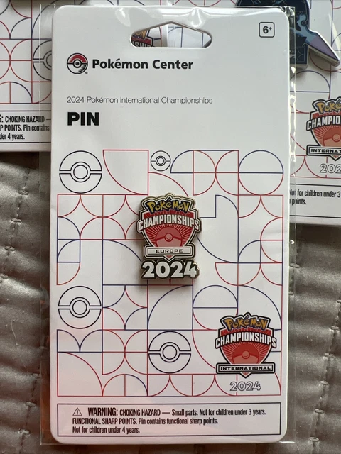POKEMON EUIC 2024 EXCLUSIVE CHAMPIONSHIP PIN Pokemon Centre London ...