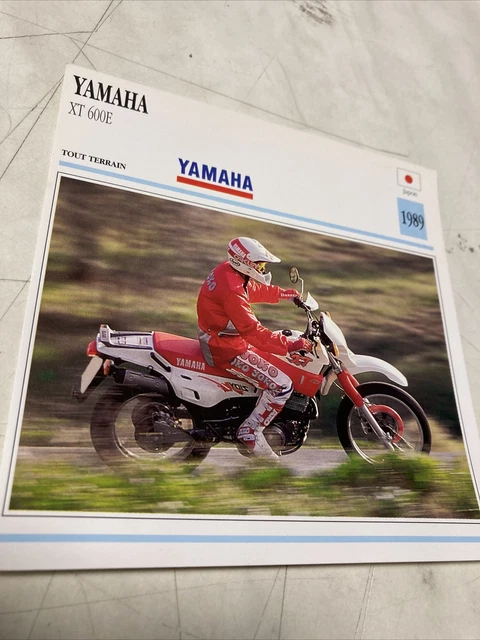 Yamaha 600 Xte Fiche Technique