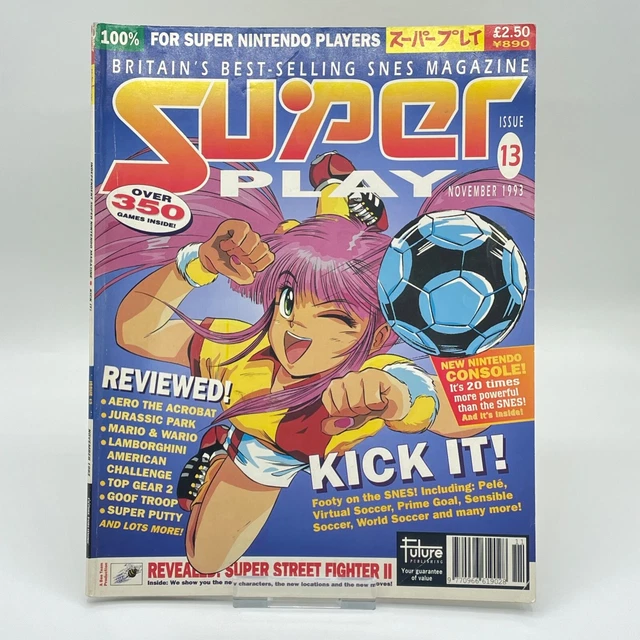 SUPER PLAY SNES Magazine - Issue #13 - November 1993 £6.99 - PicClick UK