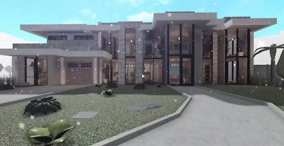 ROBLOX BLOXBURG HOUSE Build! Very Big Mansion £25.63 - PicClick UK