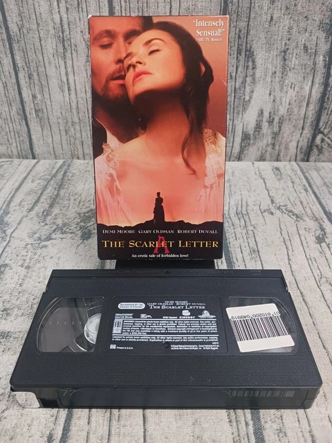 THE SCARLET LETTER (VHS) Demi Moore, Gary Oldman, Robert Duvall ...
