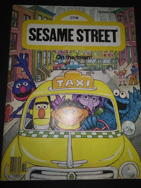 SESAME STREET MAGAZINE Grover Changes November 1982 Vintage CTW ...