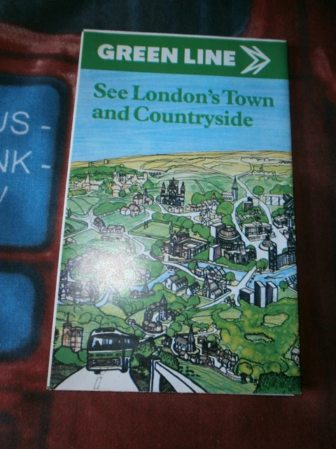 LONDON COUNTRY GREEN Line Route Map 1979 £1.99 - PicClick UK