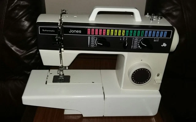 BUTTONMATIC JONES SEWING Machine Model Vx2051 £29.99 - PicClick UK