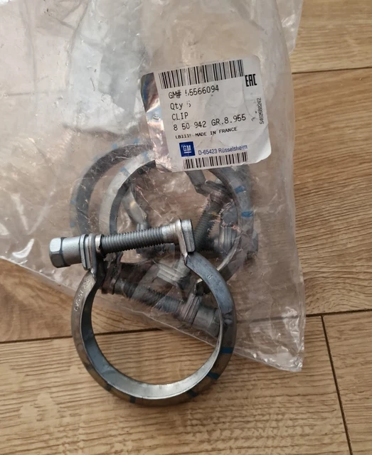 GENUINE VAUXHALL ASTRA H Zafira B Signum Vectra C 1.9 Exhaust Clamp ...