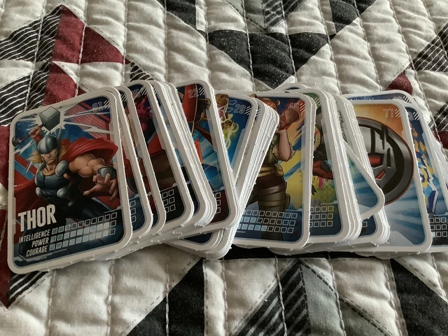 2024 LOBLAWS MARVEL Cards Go On A Mission Complete Set of 90 Collector ...