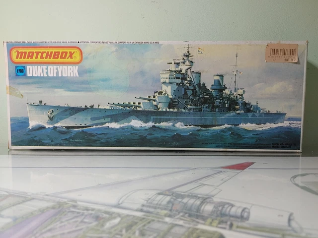 MATCHBOX HMS DUKE Of York Battleship Model Kit $14.95 - PicClick CA