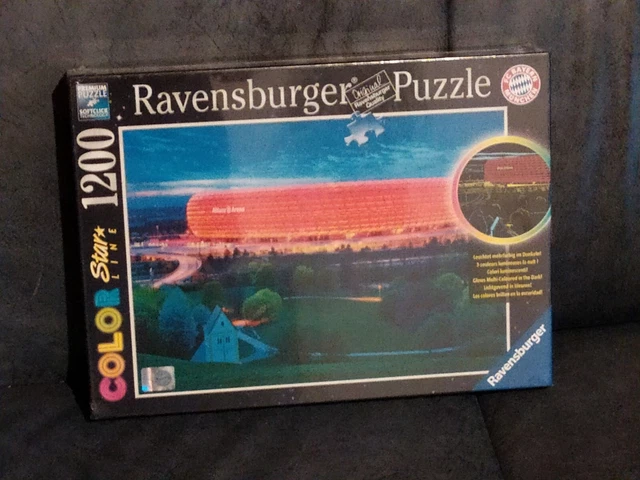 RAVENSBURGER JIGSAW PUZZLE - 1200 Pieces - No. 161874 - Allianz Arena ...
