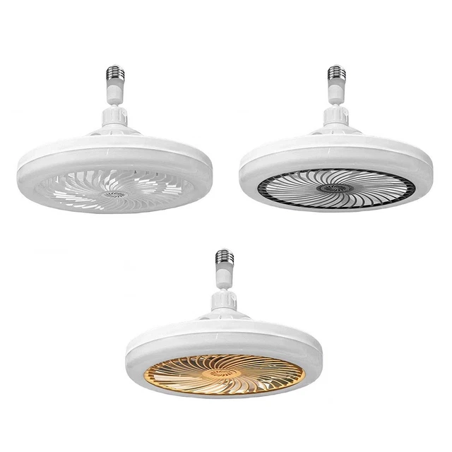 E27 SCREW BULB Ceiling Fan Light Remote Control for Enhanced Home ...