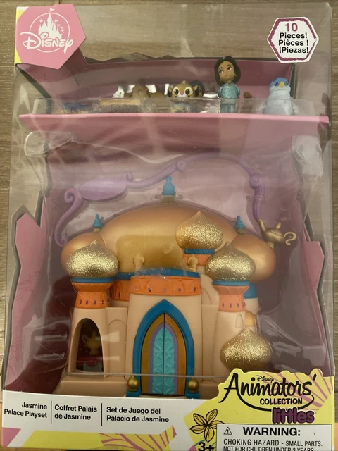 DISNEY ANIMATORS COLLECTION Littles Jasmine Palace Playset Aladdin 10 ...