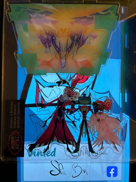 STANDEE HAZBIN HOTEL Season 2 Unholy Trinity Vox Valentino Velvette EUR ...