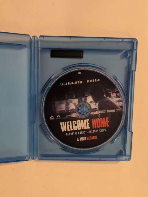 WELCOME HOME (BLURAY,2018) Emily Ratajkowski, Aaron Paul, Bilingual $10 ...