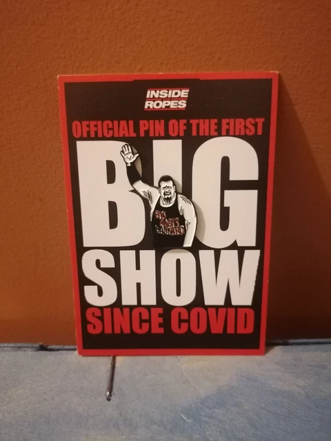 BIG SHOW WWE AEW Wrestling Inside the Ropes Paul Wight Raw Wrestle ...