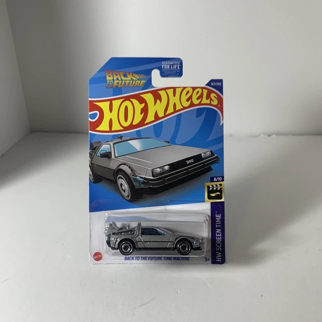 2022 HOT WHEELS Back To The Future Time Machine DeLorean HW 167/250 $4. ...