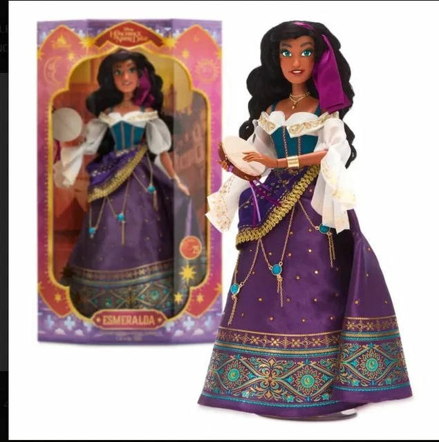 DISNEY ESMERALDA LIMITED Edition Doll 25th Anniversary Collectors New ...