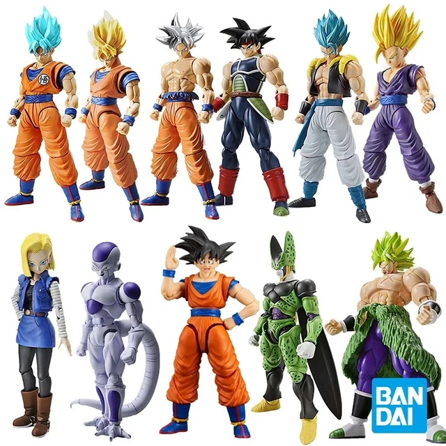 BANDAI GENUINE DRAGON Ball Figure Rise FRS Son Goku Dolls PVC Action ...