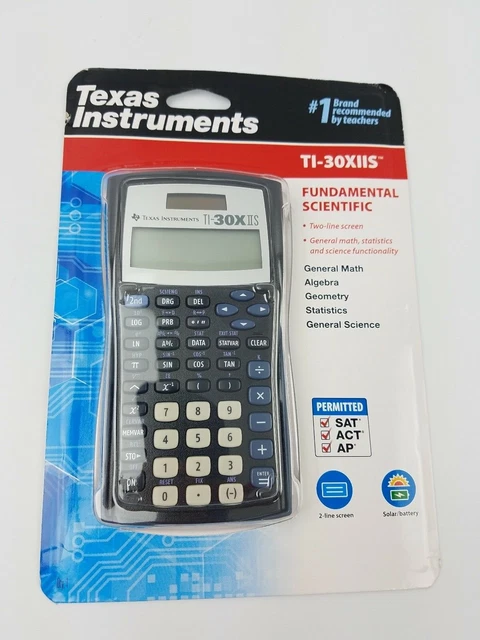TEXAS INSTRUMENTS TI-30X IIS 2-line Scientific Calculator Brand New EUR ...