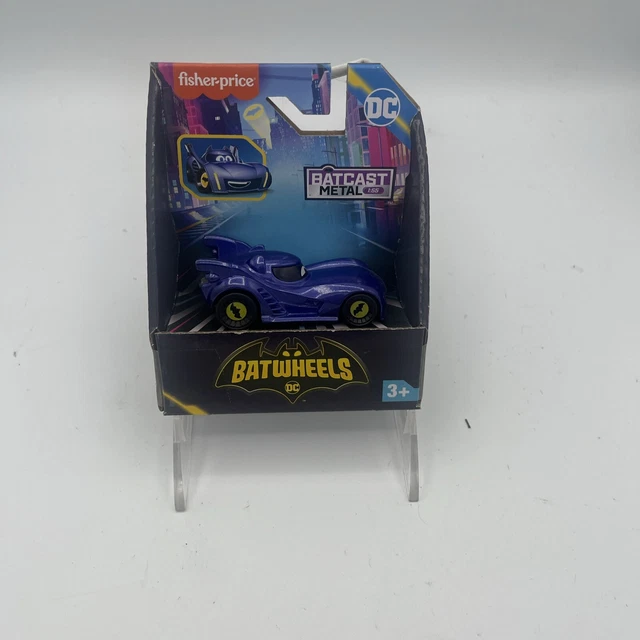 FISHER PRICE DC Batwheels Scale Bam the Batmobile Diecast Vehicle New ...