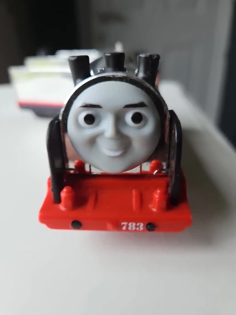 THOMAS THE TANK Engine Trackmaster Trains Merlin The Invisible & Tender ...