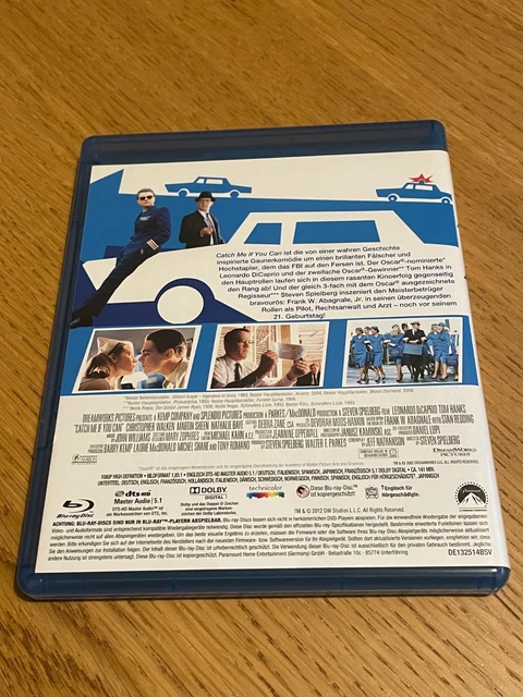 CATCH ME IF You Can [Blu-ray] [2002] Region B blu-ray German import ...