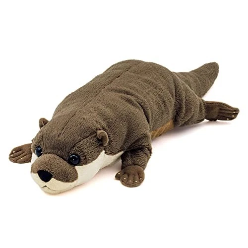 COLORATA SMALL-CLAWED OTTER Plush Toy (L Size/Nesoberi Series/Gentle ...