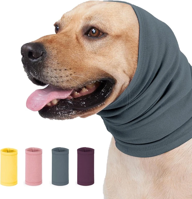 CALMING DOG EARS Cover, Noise Protection Muffs, Anxiety Relief Hood ...