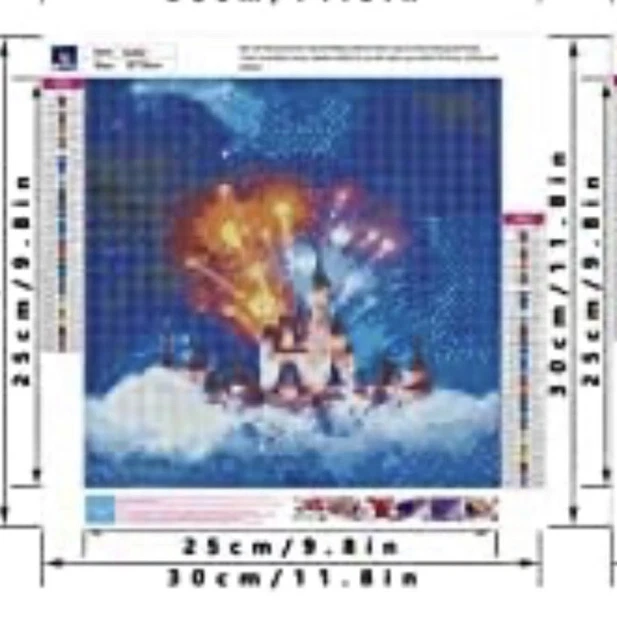 DISNEY CASTLE DIAMOND Art - G452 - BEAYIOU - Brand new £3.99 - PicClick UK