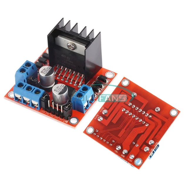 5X L298N DUAL H Bridge DC Stepper Motor L298N Driver Control Board ...