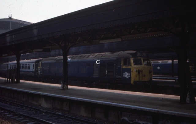 ORIGINAL 35MM BRITISH Railway B.r Slide - Class 50 50034 At Paddington ...