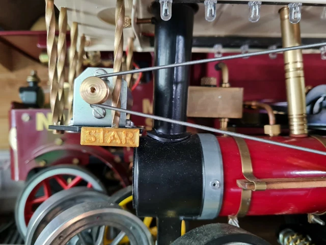 3D PRINTED GOLD STAR name plates suits Mamod Wilesco steam engine ...