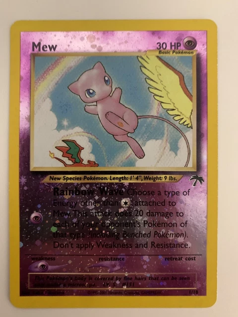 POKEMON MEW 1/18 Southern Islands $750.00 - PicClick AU