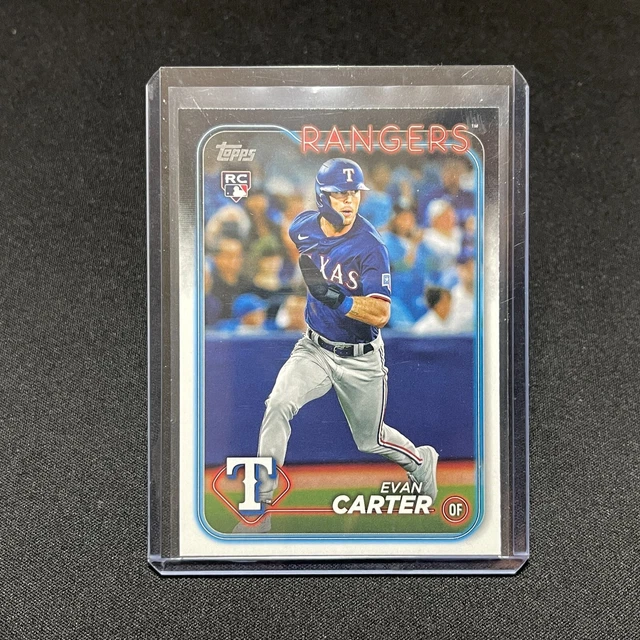 2024 TOPPS SERIES 1 Evan Carter Base RC #280 Texas Rangers EUR 1,16 ...