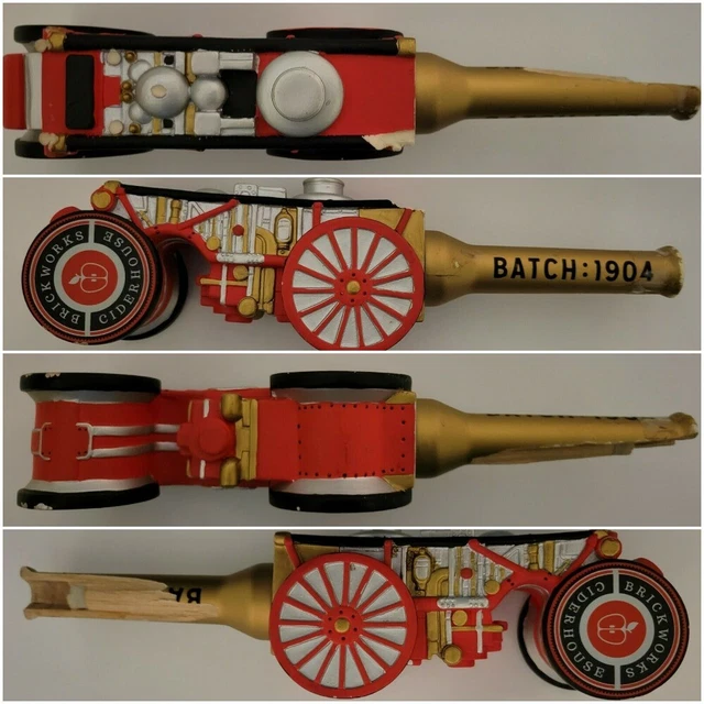 ~BRICKWORKS CIDERHOUSE BATCH: 1904 Canon Figural Toronto Canada Beer ...