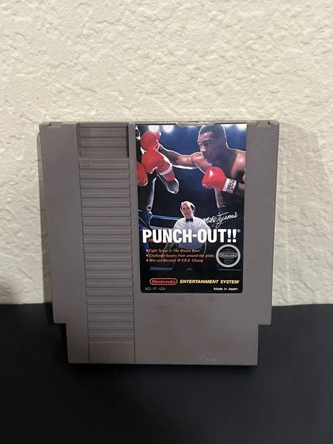 NINTENDO NES GAME Only Mike Tyson’s Punch-Out $38.00 - PicClick