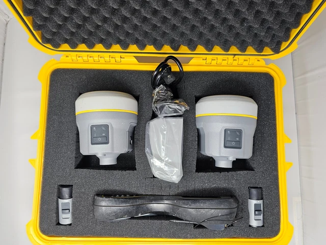 DUAL TRIMBLE R10 UHF GNSS RTK KIT with TSC3 Trimble Access 90909-61 ...