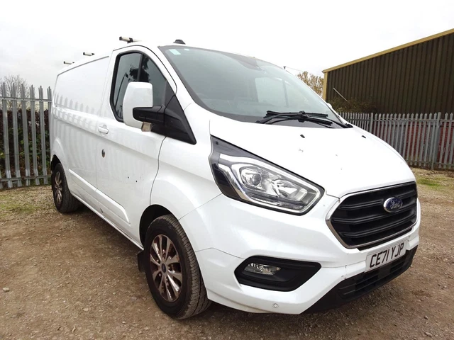 2021 71 REG Ford Transit Custom 300 Limited Diesel Van Damaged Salvage ...