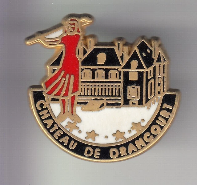 RARE PINS PIN'S .. Sport Golf Golfing Green Sexy Girl Chateau Drancourt ...