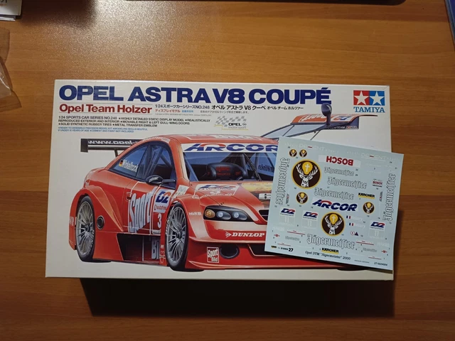 KIT TAMIYA 24248 Opel Astra V8 Coupe' Dtm Team Holzer Scala 1:24 ...