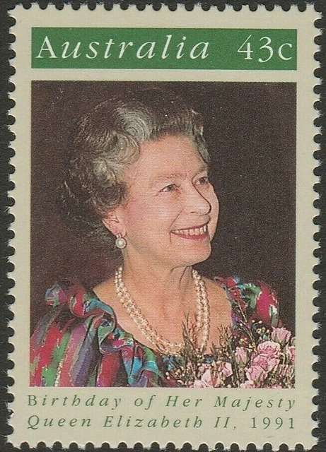 AUSTRALIA 1991 - Queen Elizabeth II Birthday - MNH EUR 0,61 - PicClick FR