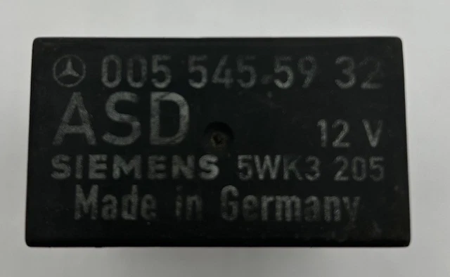 ORIGINAL 0055455932 ASD Relais Steuergerät Mercedes W201 W124 E Klasse ...