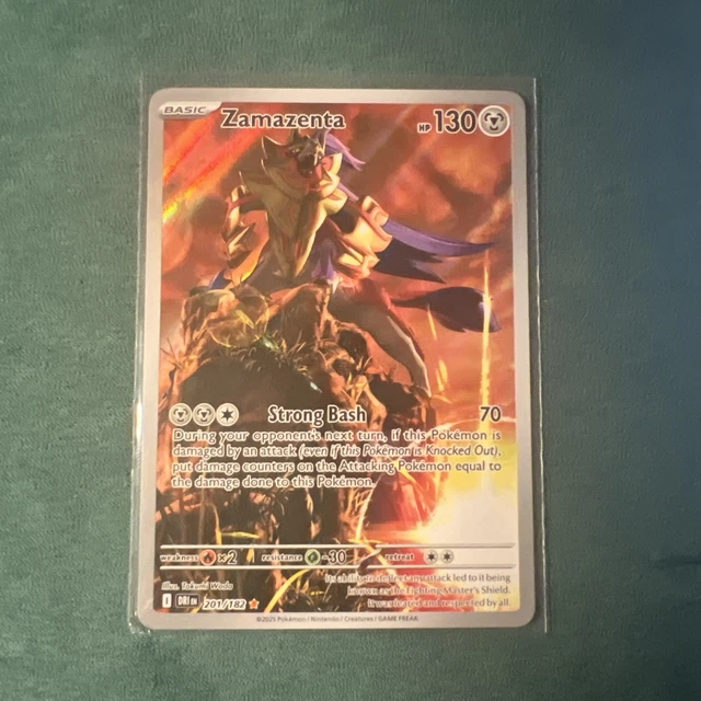 POKÉMON TCG-ZAMAZENTA 201/182 Destined Rivals Art Rare NM £5.21 ...