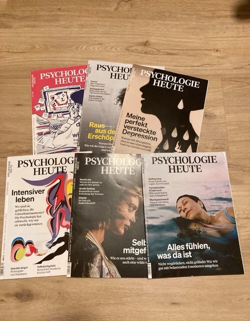 PSYCHOLOGIE HEUTE ZEITSCHRIFTEN 2023 Und 2024 EUR 20,00 - PicClick DE
