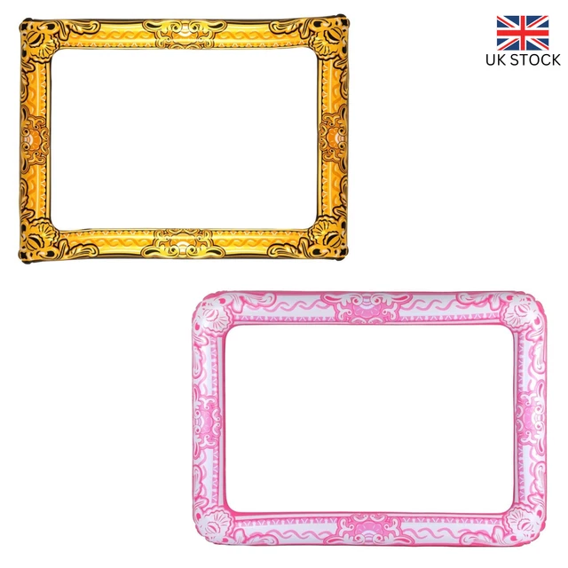 GIANT INFLATABLE BLOW Up Selfie Photo Frame - Photo Booth Novelty Fun ...