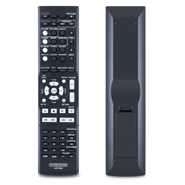 NEW AXD7688 REMOTE Control For Pioneer AV Receiver XC-P01-K XC-P01DAB-K ...